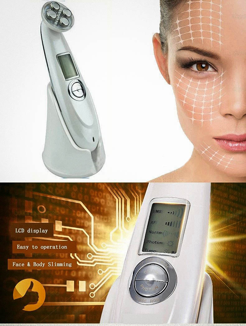 LED light facial massager – byeau- technology of beauty